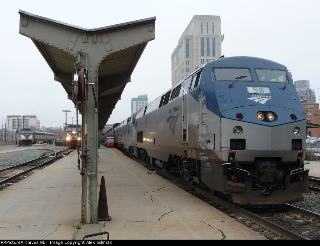 Amtrak 58 West, CDTX 2015 West